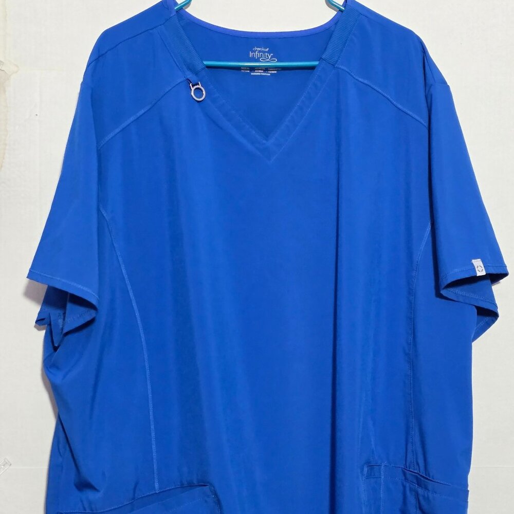 Cherokee Infinity Scrub Top - Gem